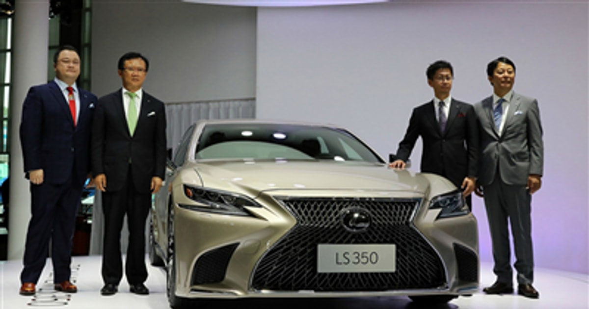 Lexus LS 350 2018 chính thức ra mắt khách hàng tại thị trường Trung Quốc