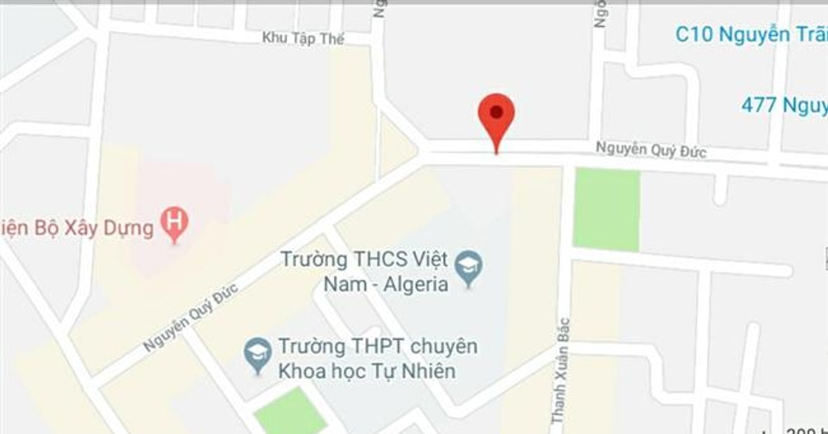 Phố Nguyễn Quý Đức, quận Thanh Xuân, Hà Nội