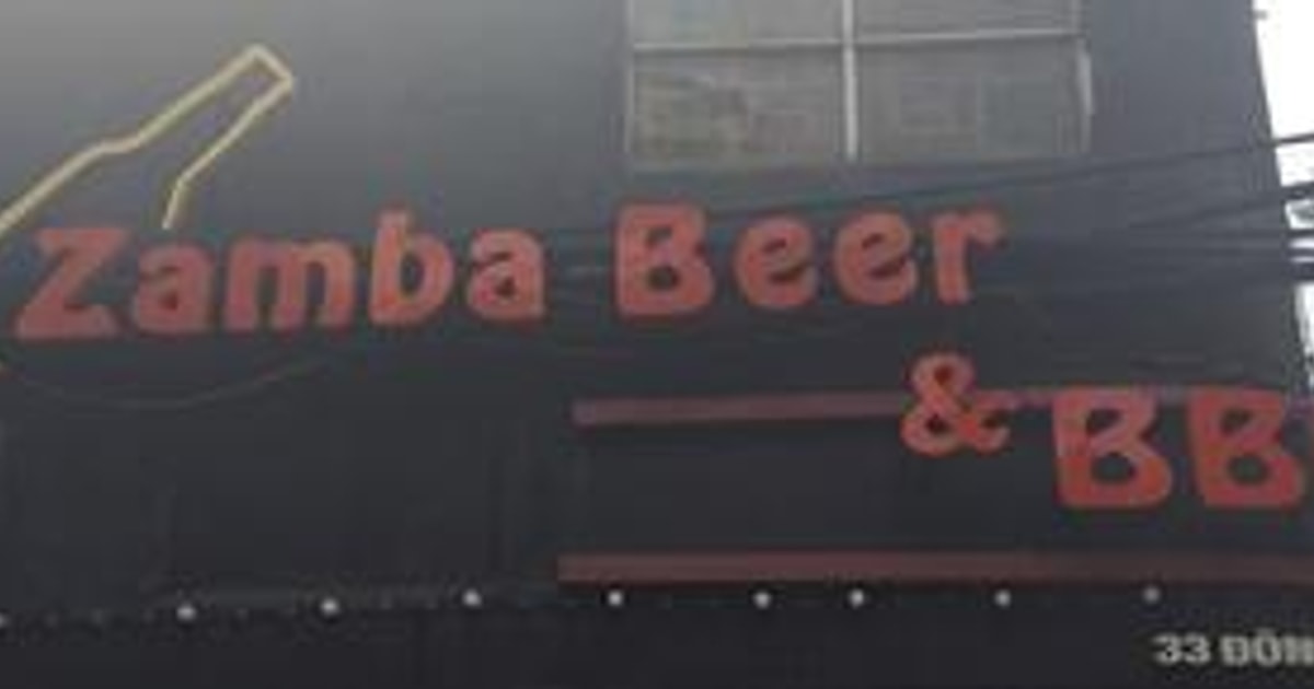 Số 33 Đông Các, Ô Chợ Dừa, Đống Đa, Hà Nội: Zamba Beer & BBQ