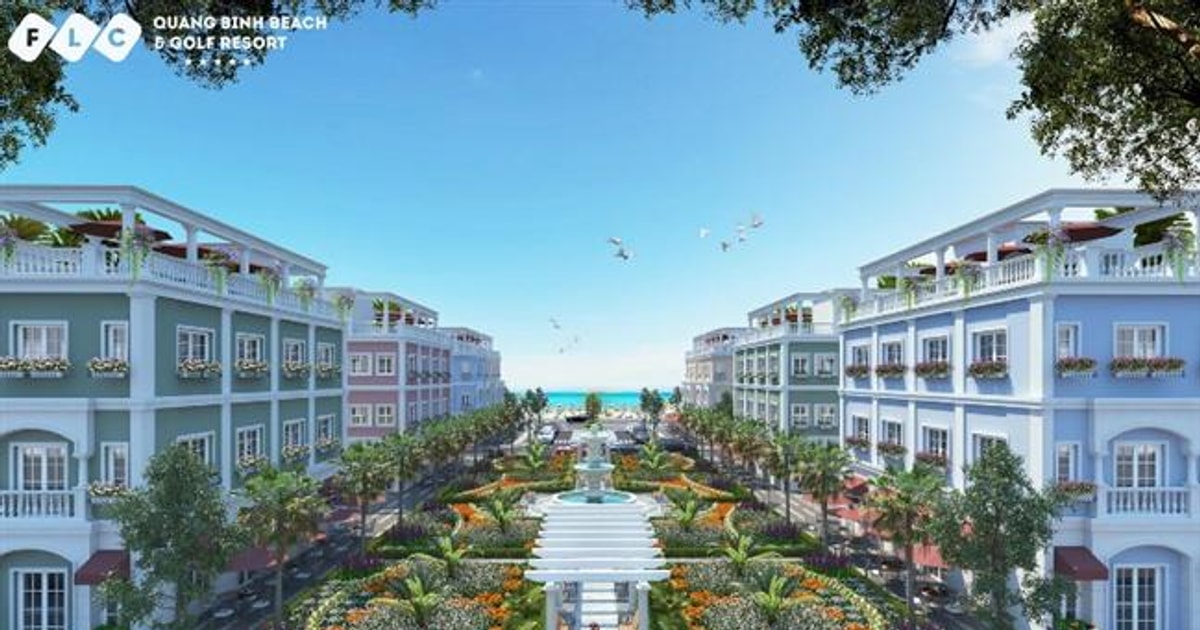 Khám phá những khu phố sầm uất của FLC Lux City - The Ocean Village ...