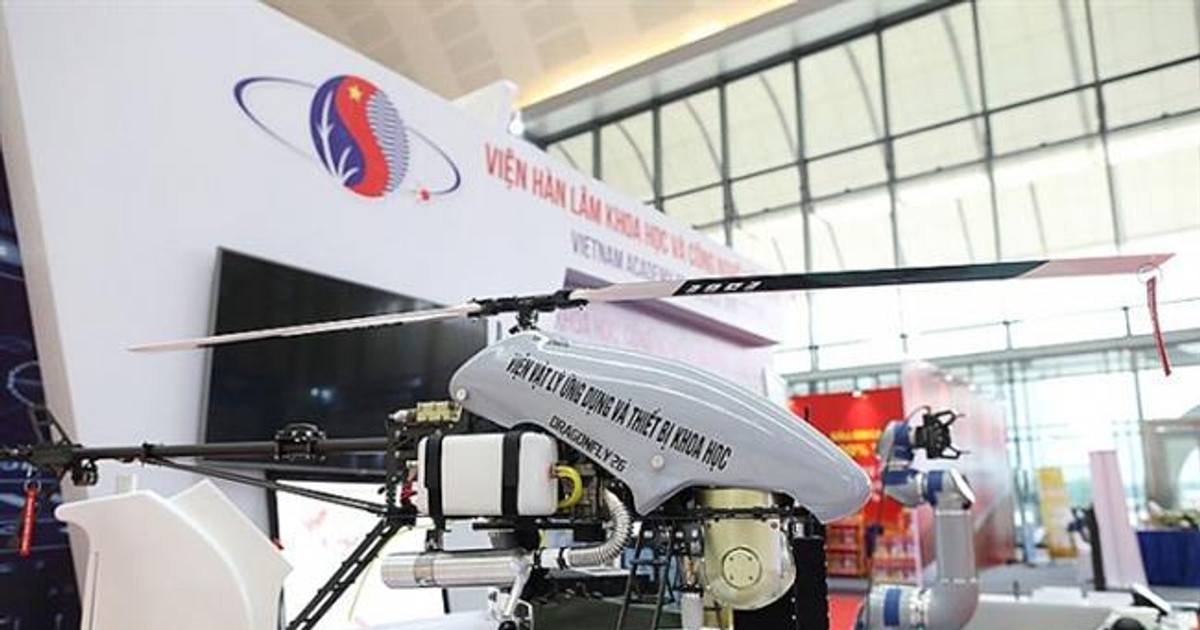 Việt Nam thiết kế, chế tạo thành công máy bay không người lái