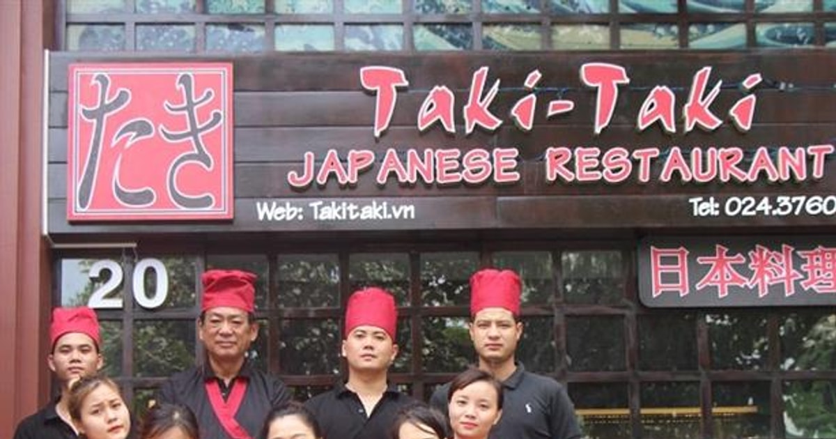 Taki Taki - Địa điểm tốt nhất để khám phá ẩm thực Nhật Bản