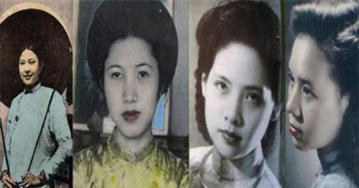 Ngắm lại nhan sắc "cực phẩm" của những mỹ nhân Hà thành xưa