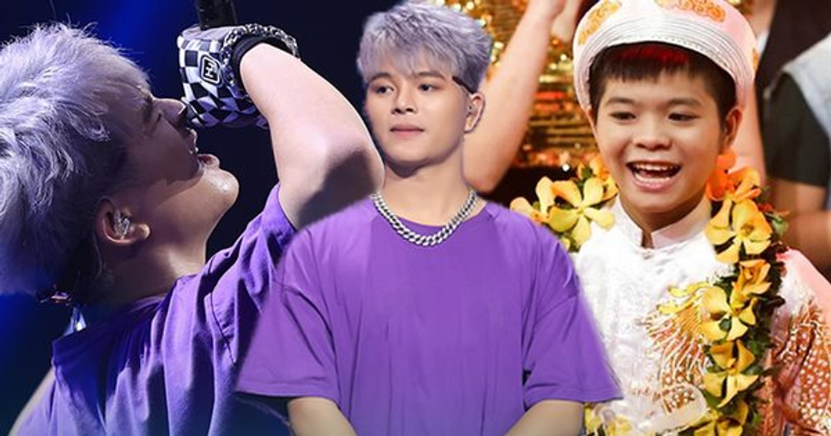 Quang Anh Quán quân Giọng Hát Việt Nhí tái xuất ở Rap Việt
