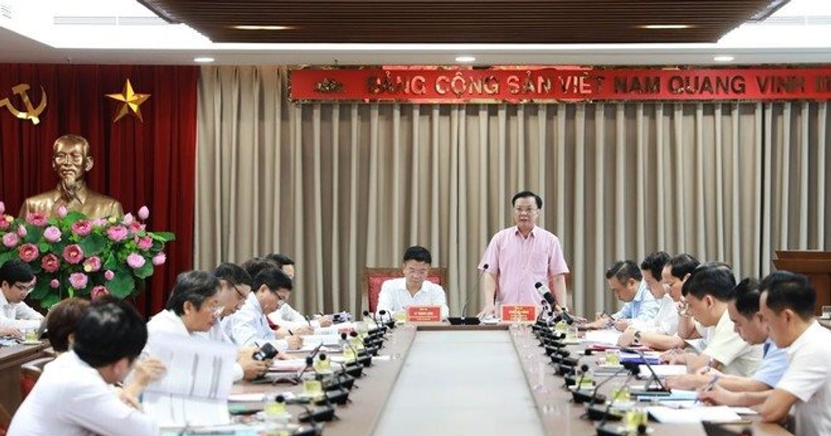 Bí thư Thành ủy Hà Nội: Luật Thủ đô (sửa đổi) phải giúp Hà Nội giải quyết được những hạn chế ...