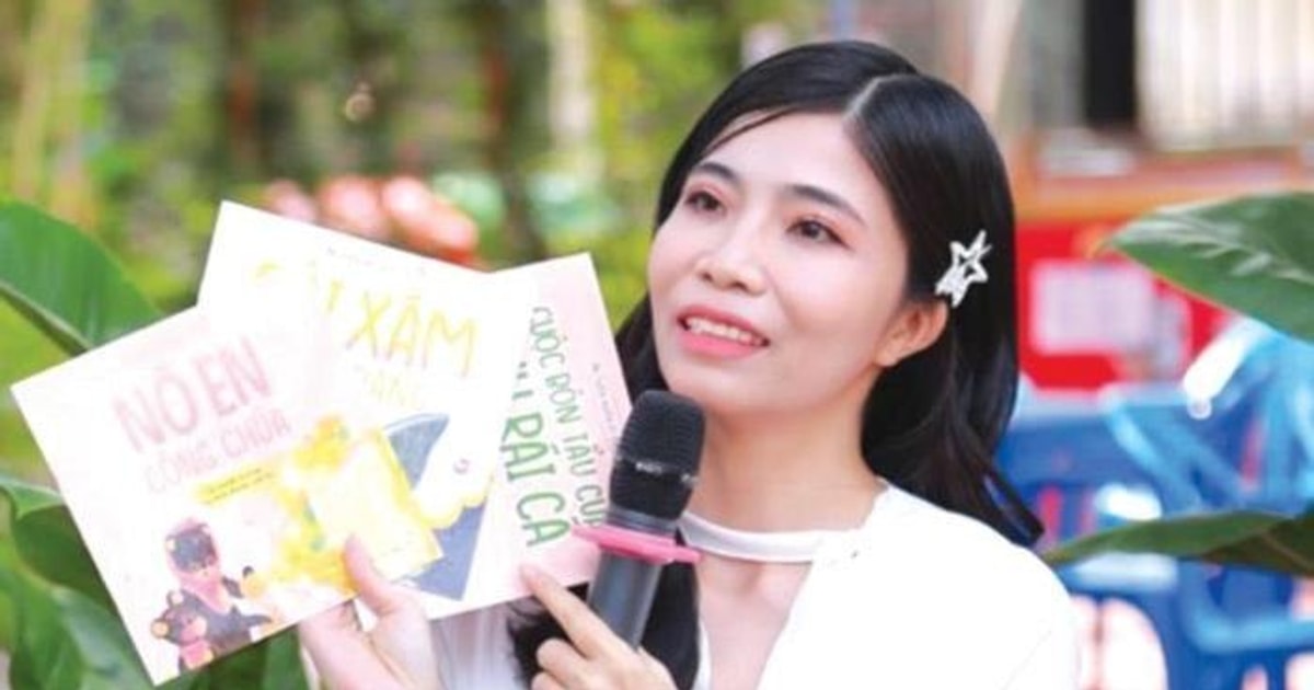 Nhà văn Bùi Tiểu Quyên: “Viết cho thiếu nhi thật ra không dễ chút nào”