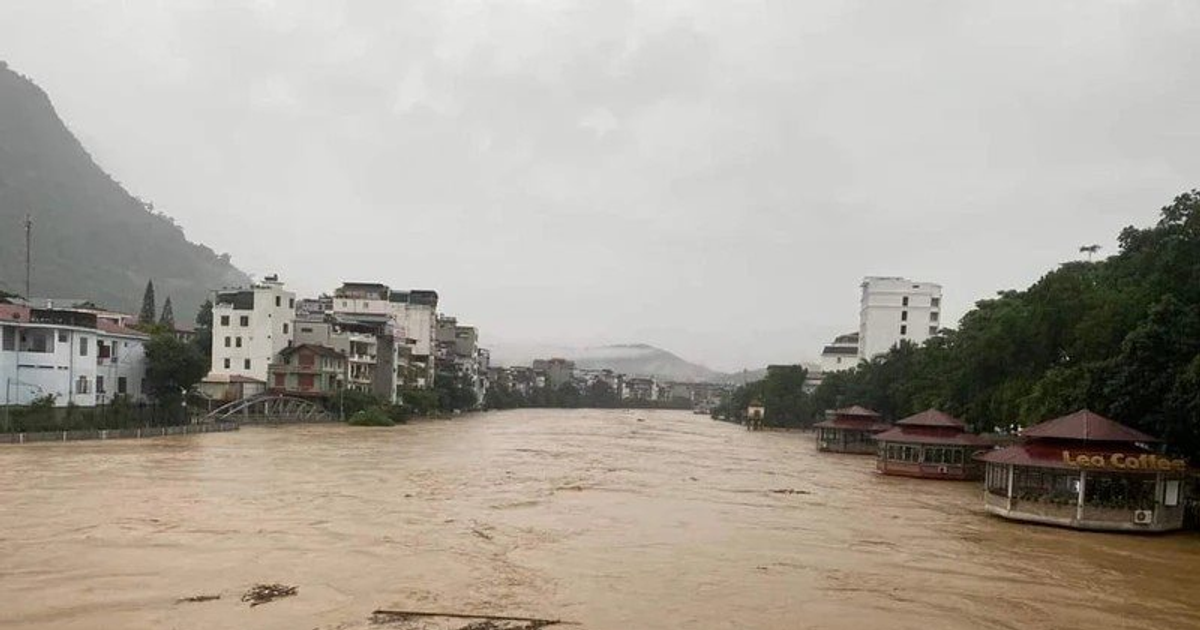 Cảnh báo lũ trên các sông khu vực Bắc Bộ và Thanh Hoá