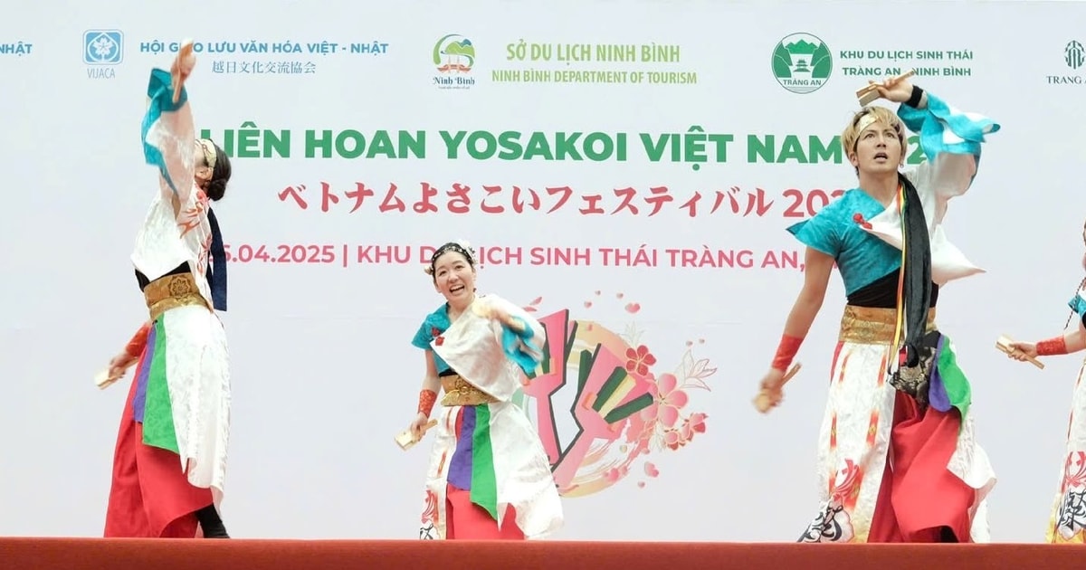 Liên hoan Yosakoi Việt Nam 2025: Giao thoa văn hóa, gắn kết tình hữu nghị Việt - Nhật