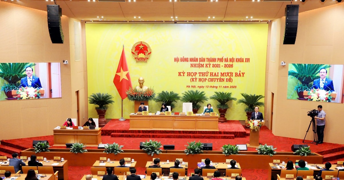 Hà Nội thông qua Nghị quyết về mức học phí, mức cấp bù tiền miễn học ...