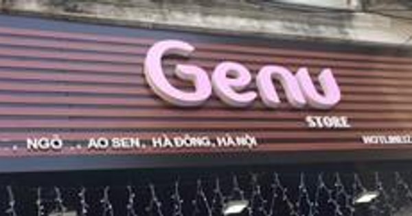 Số 16, ngõ 6, Ao Sen, Hà Đông, Hà Nội: Genu store